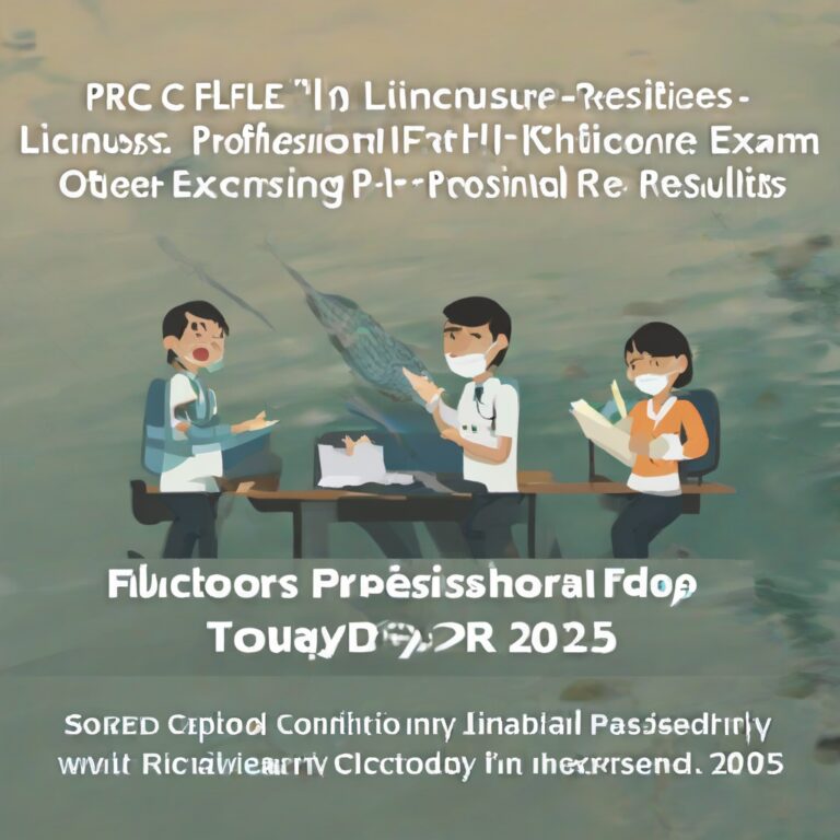 PRC Releases The FPLE Fisheries Professional Licensure Exam October ...